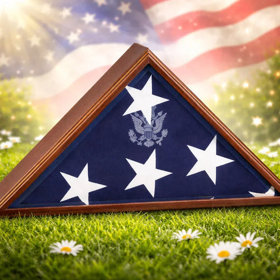 Flag Display Cases, Burial flag cases, Flag Medal Case, Flag Frames ...